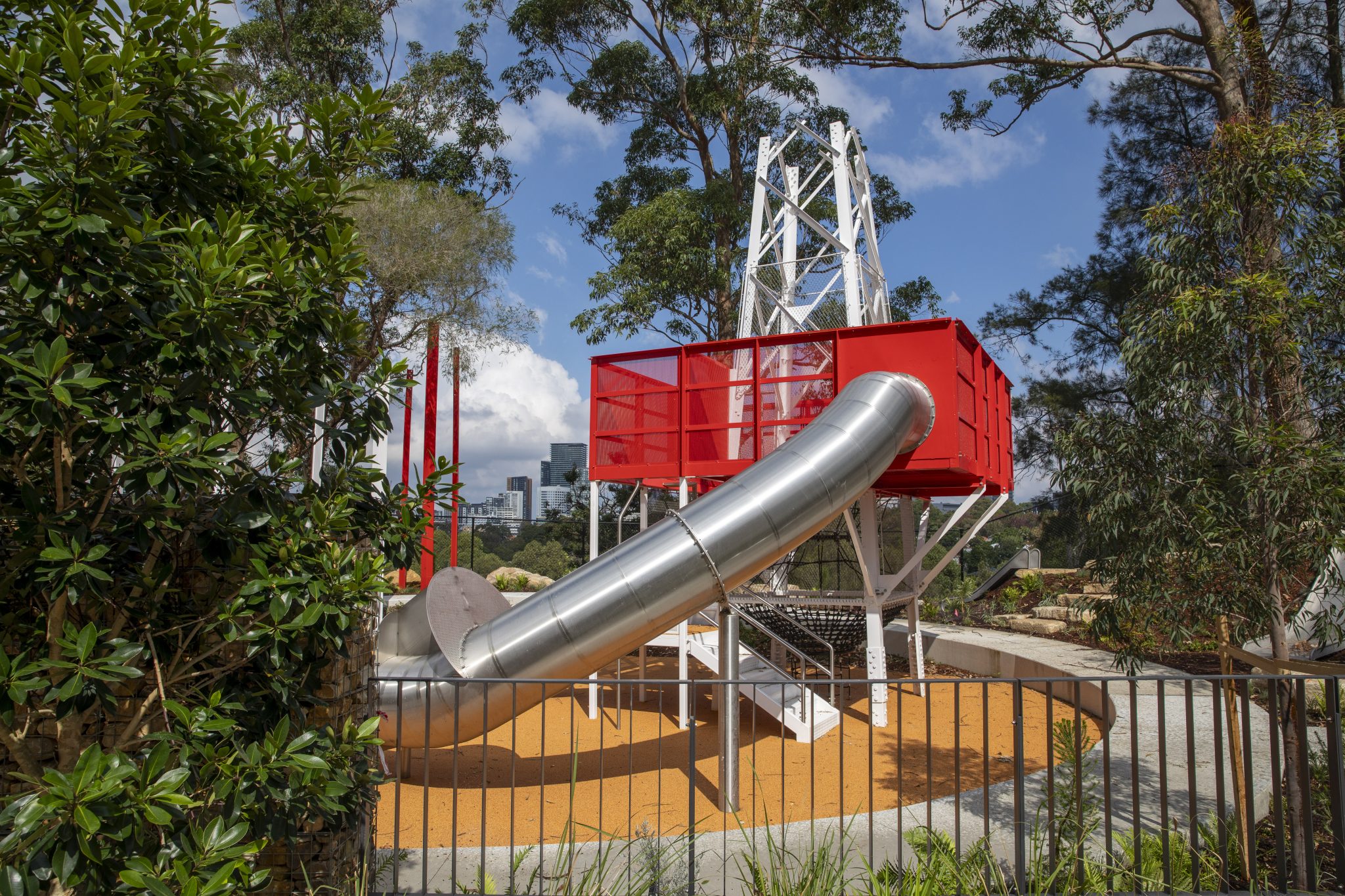 Official opening of the Parabol Playground at NINE by Mirvac ...